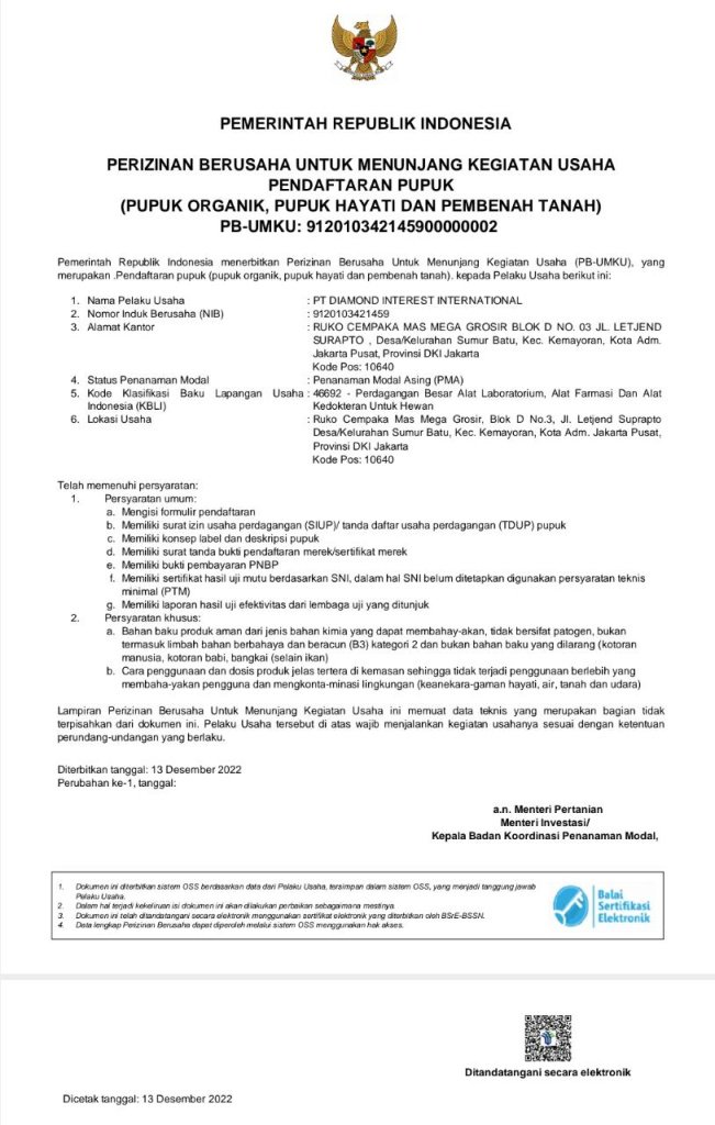 PROFILE PERUSAHAAN - DI GROW—Situs Resmi